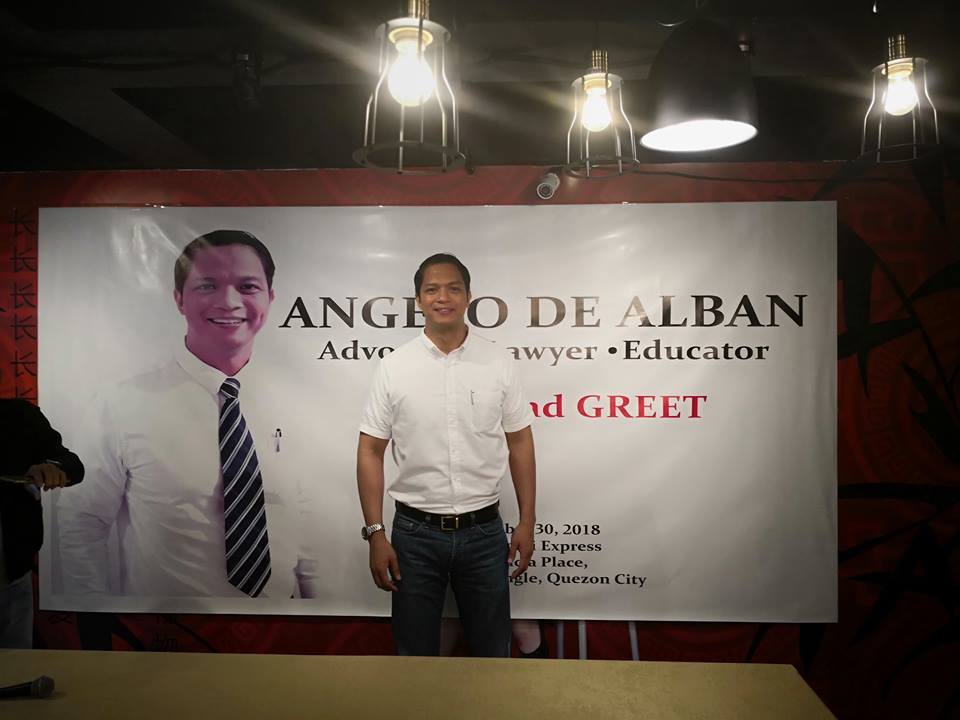 Lemon GreenTea: Meet and Greet with Senatoriable Angelo Castro De Alban
