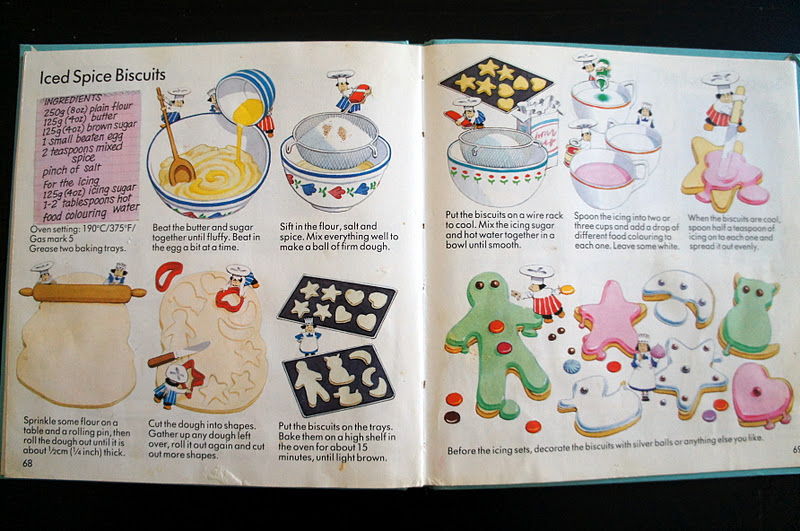 Bite-sized thoughts: Christmas cookies, the Usborne First Cookbook way