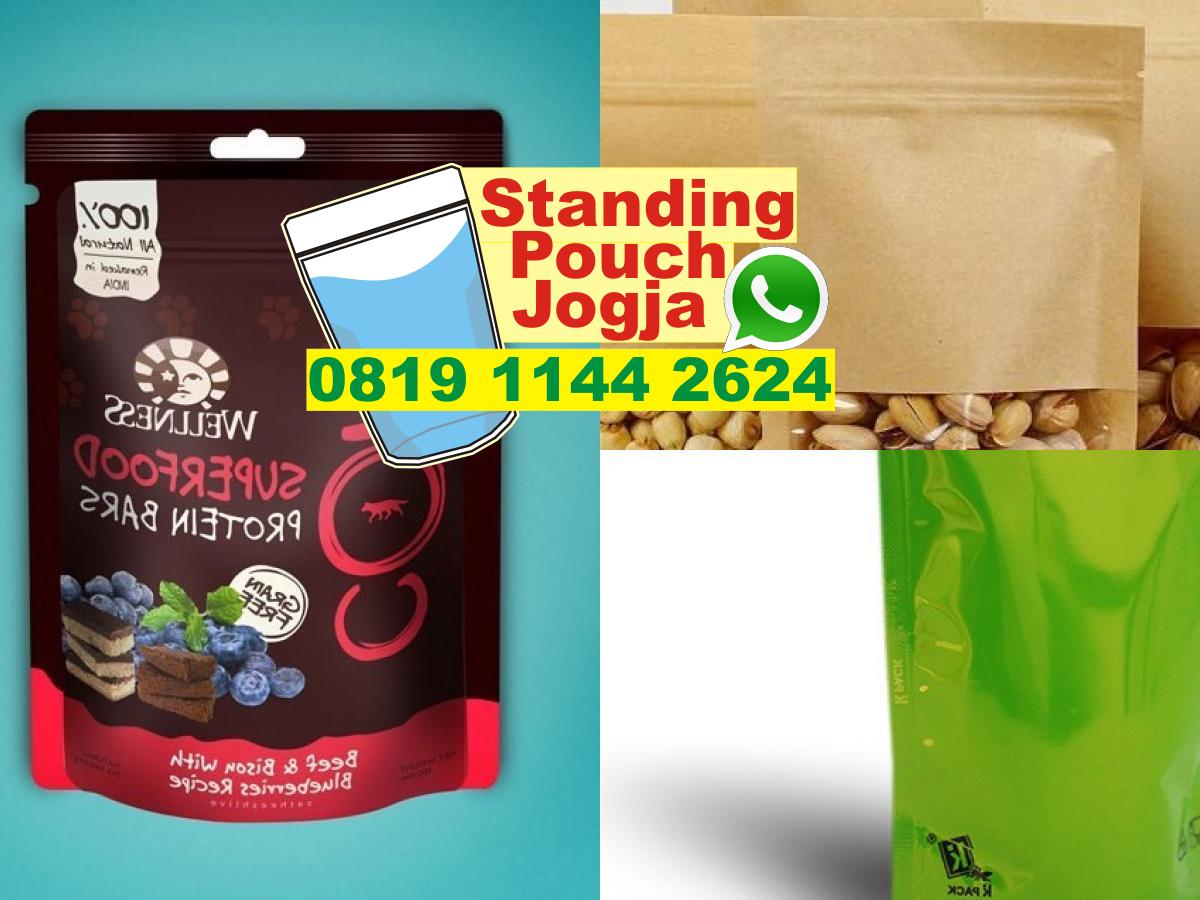 toko jual standing pouch jogja: Plastik Standing Pouch Kediri