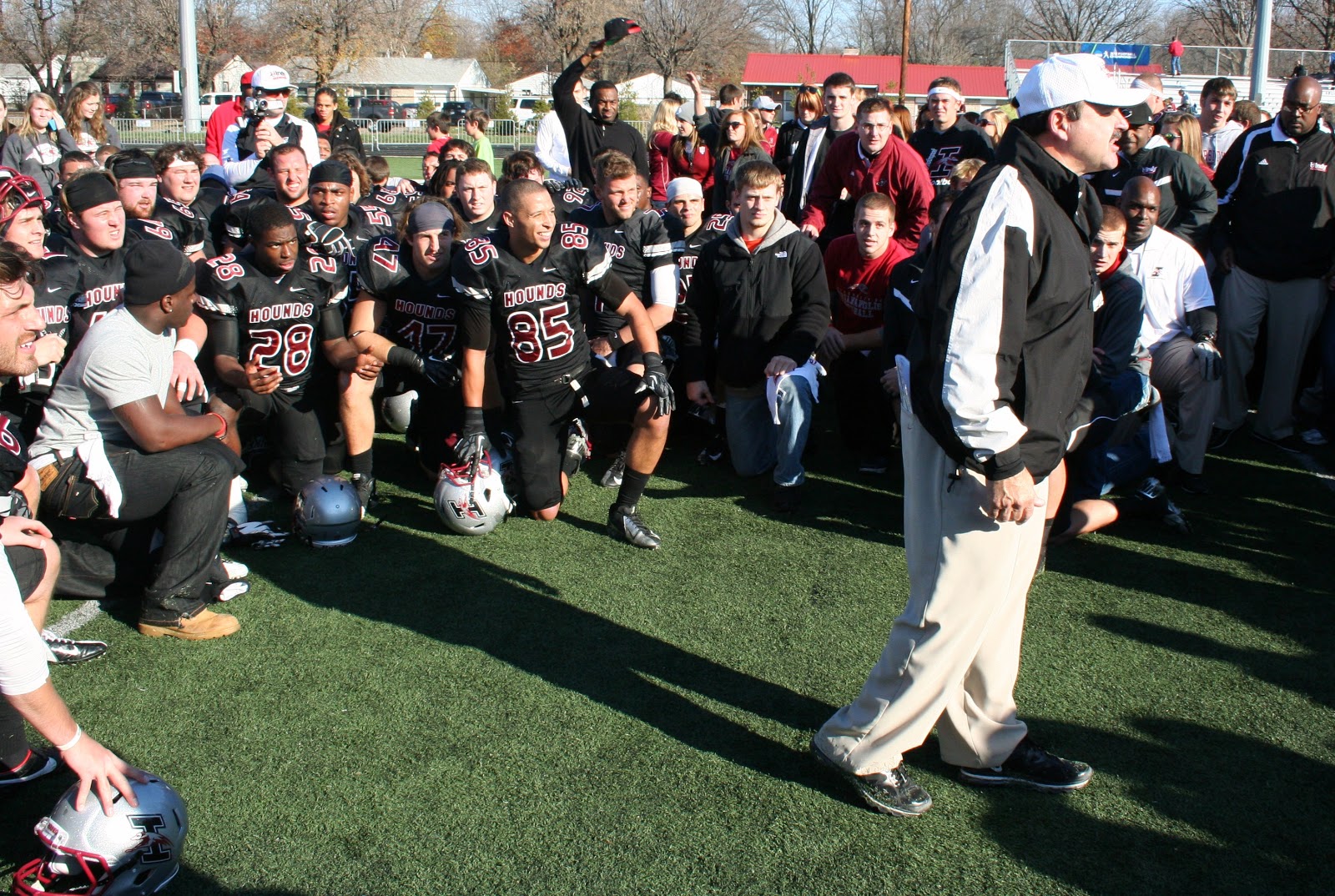 Naptown Sportz by Vince Alexander: UIndy Football Celebration Photos