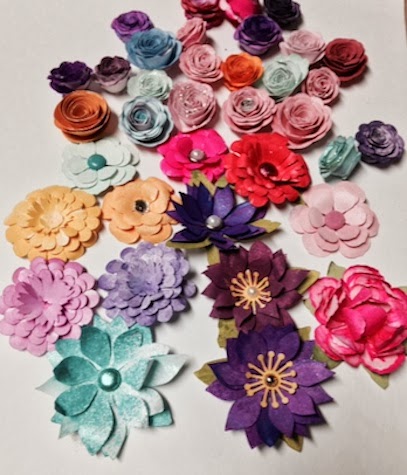 Stamped Impressions: Handmade Flowers