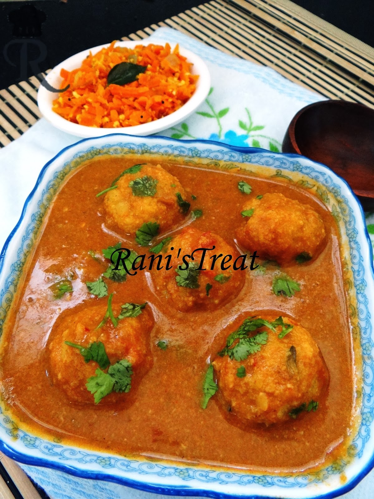 Rani's Treat: Easy Paruppu Urundai Kuzhambu | Lentil Balls Gravy
