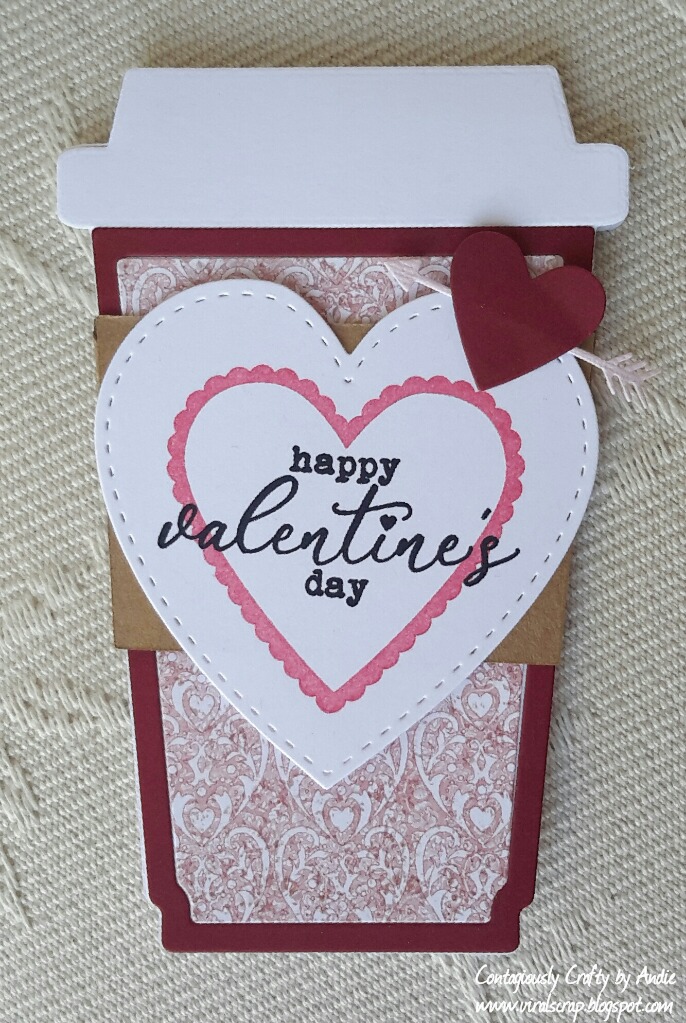 Contagiously Crafty: Valentines with a Coffee Cup Theme