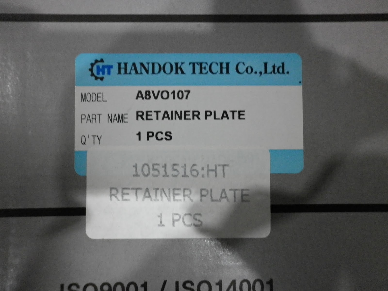 Plate Caterpillar 1051516 HT