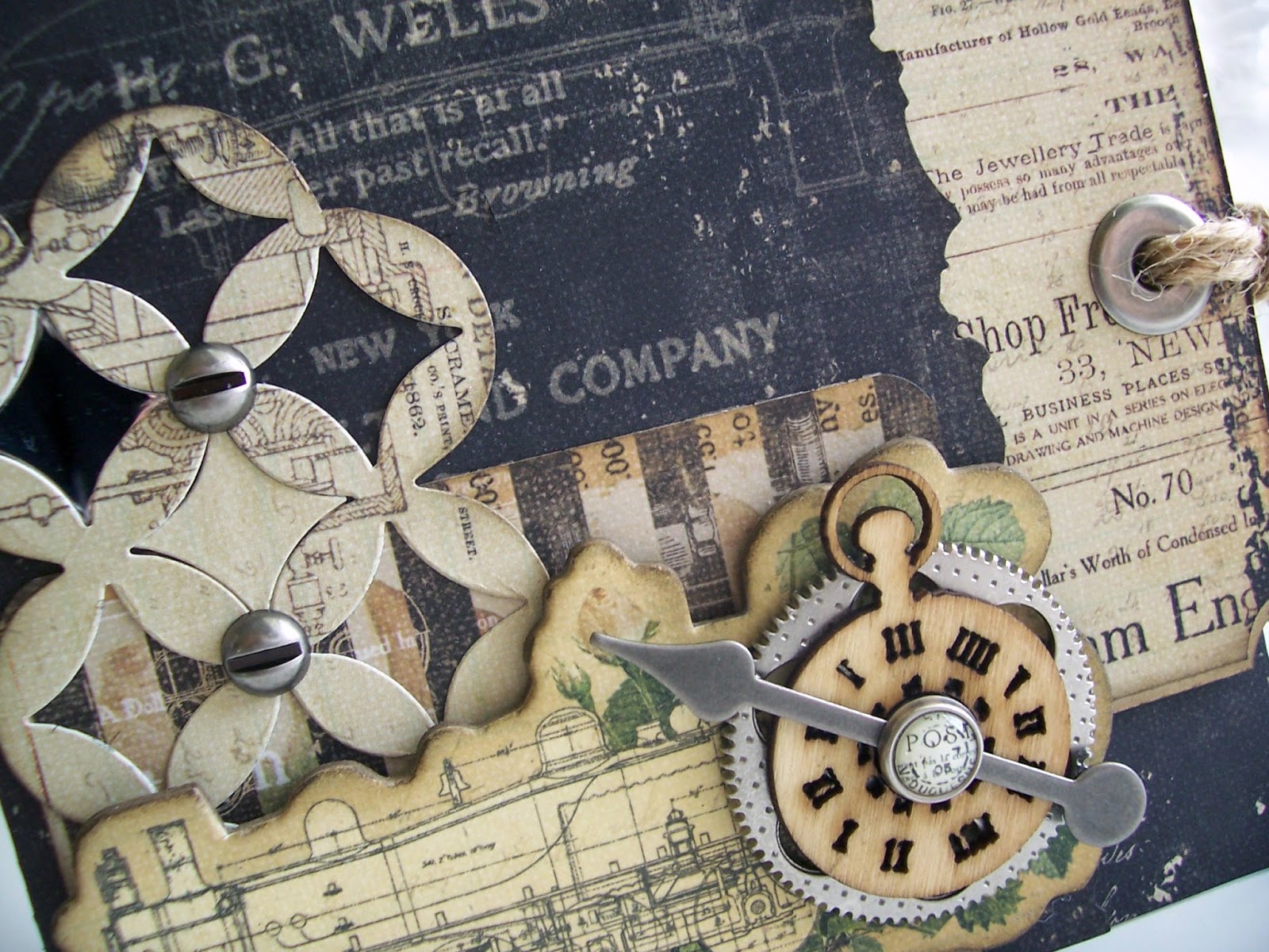 Hands to Work... Heart to Love: The Time Machine Birthday Pocket Card
