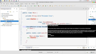 103 Java advanced Local innerClass كلاس الداخلي | كورسات بالعربي