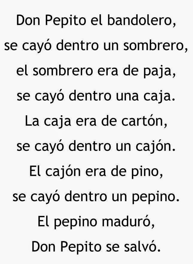 MI BLOG DE MÚSICA PARA PRIMARIA: DON PEPITO. RIMA RÍTMICA.