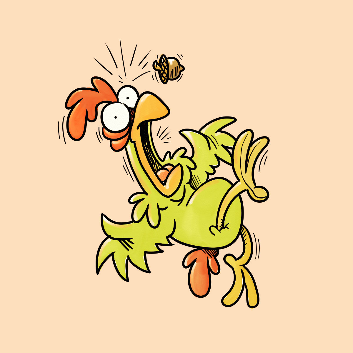 Scared Chicken Little