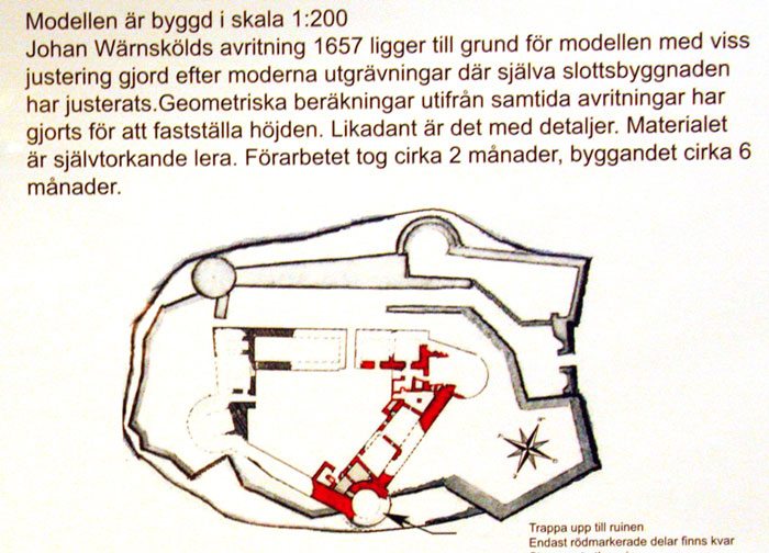 storformatsscreentryck: Elfsborgs fästning/slott - historia