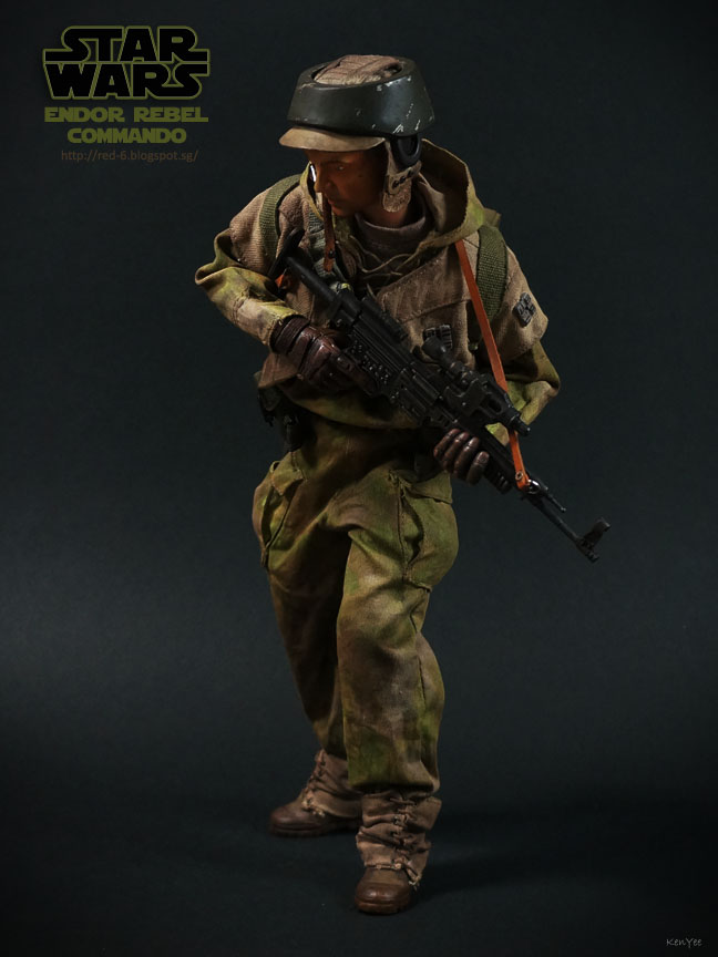 RED6: Sideshow Toys Star Wars 1/6 Endor Rebel Infantry (Reworked)
