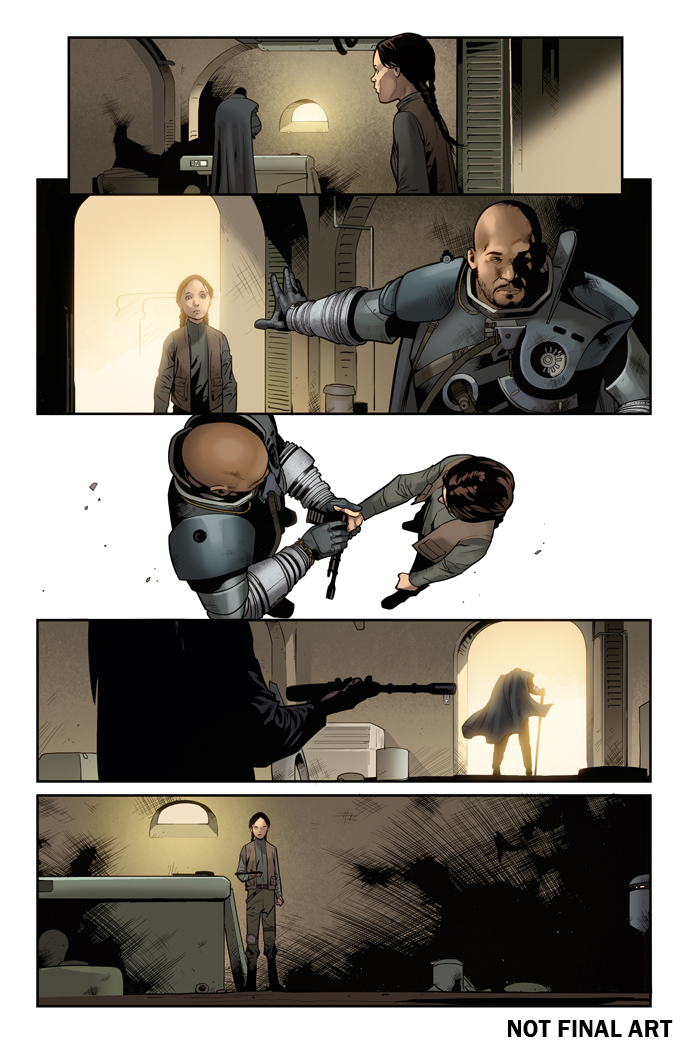 Veja o primeiro preview da adaptação em quadrinhos de Rogue One ...