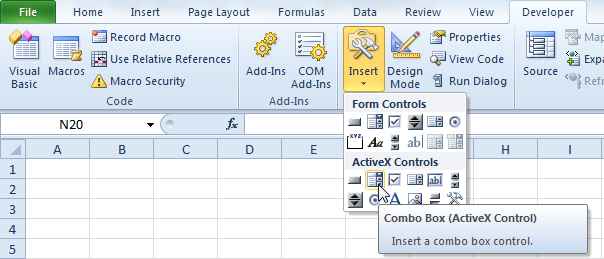 VBA Excel Specialist®: Excel Tips - Populando Combo Box - Multi-Column