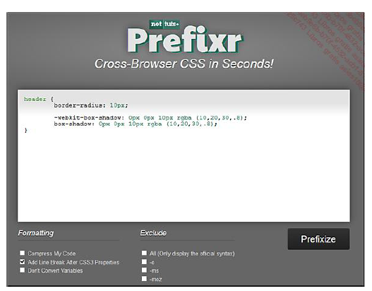 Los prefijos para los navegadores - APRENDIENDO HTML5 Y CSS3
