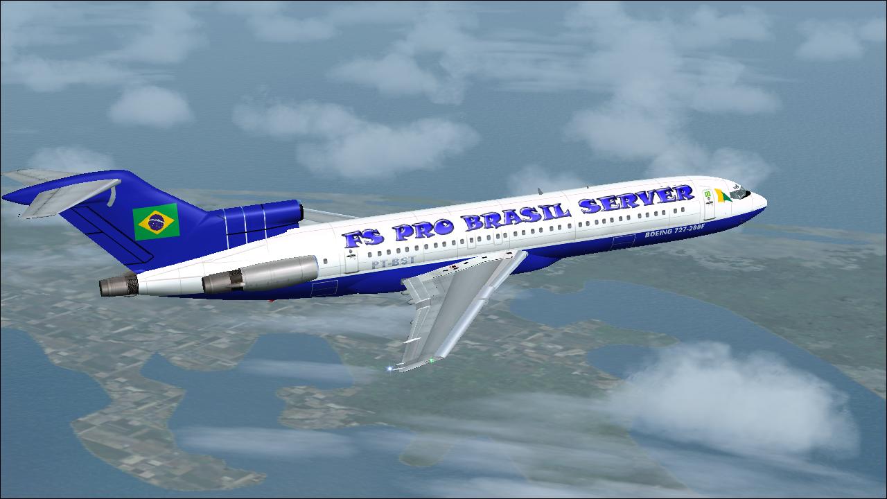 FS2004 - 727-200 FS PRO BRASIL SERVER (Aerosim)
