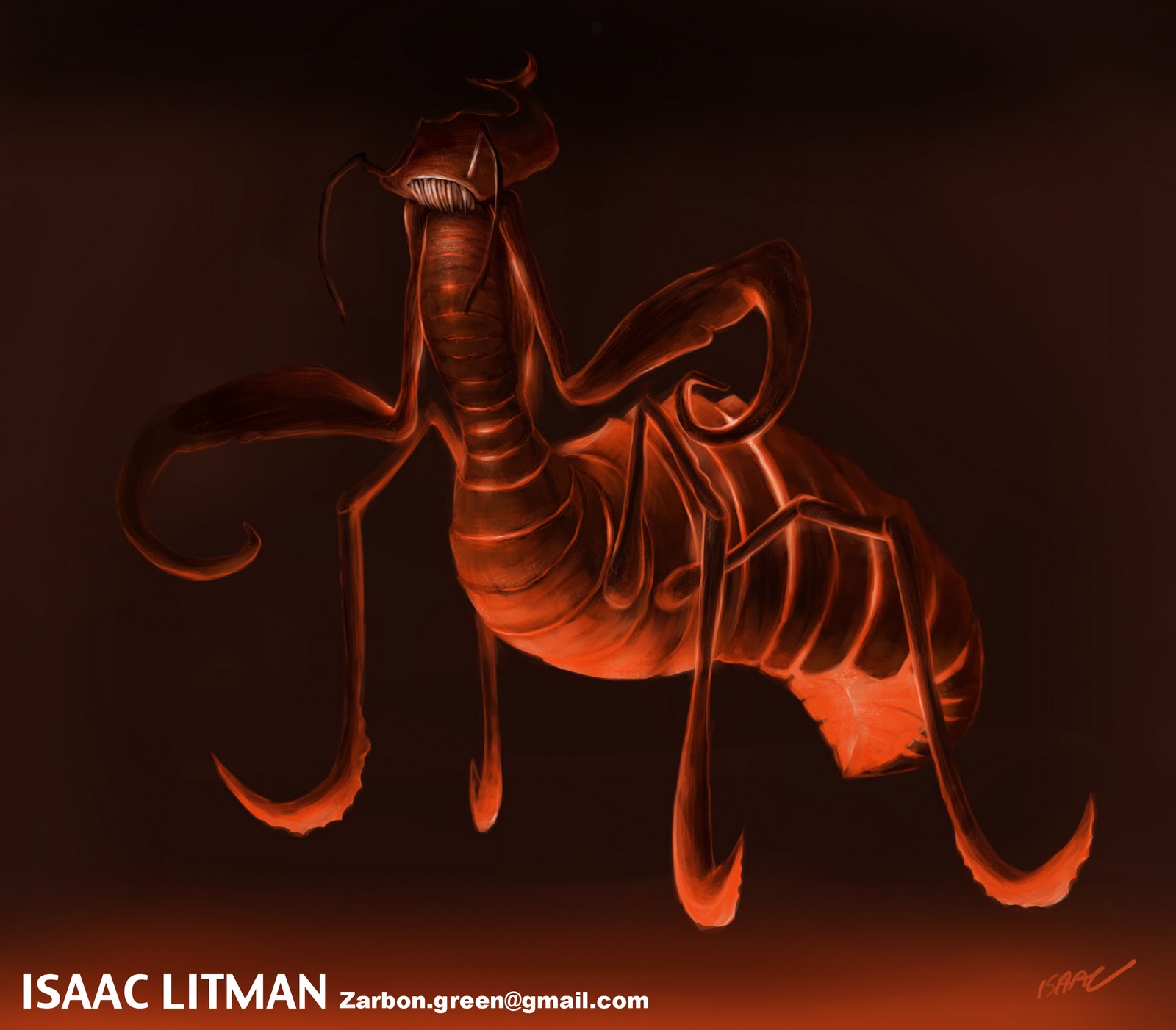 Isaac Litman: Deep Sea Lava Creatures