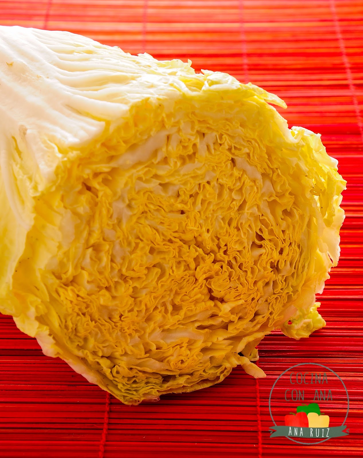 ENSALADA VERANIEGA DE COL CHINA - Cocina con Ana