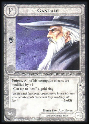 Musings: The Middle Earth Collectible Card Game