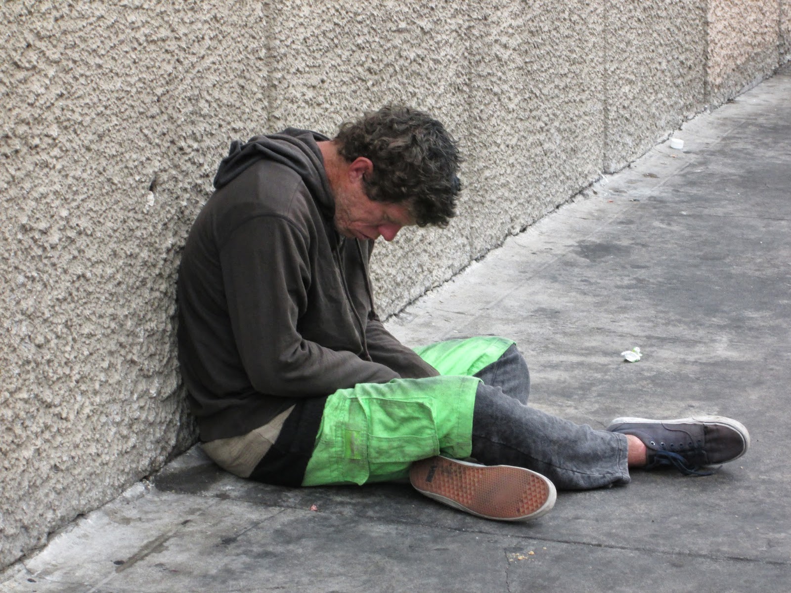 reality check: The homeless The helpless and The sick on skid row