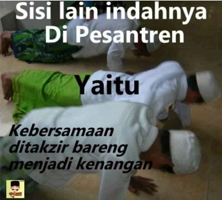 65 Meme Lucu Ala Santri di Pondok | Sanindo