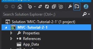 Part2 -> Section1 The Basic -> 003. MVC Folder Structure