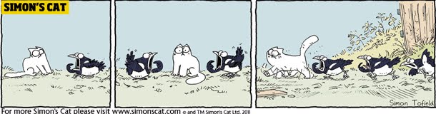 Smoking Cool Cat: Wednesday Comics: Simon's Cat