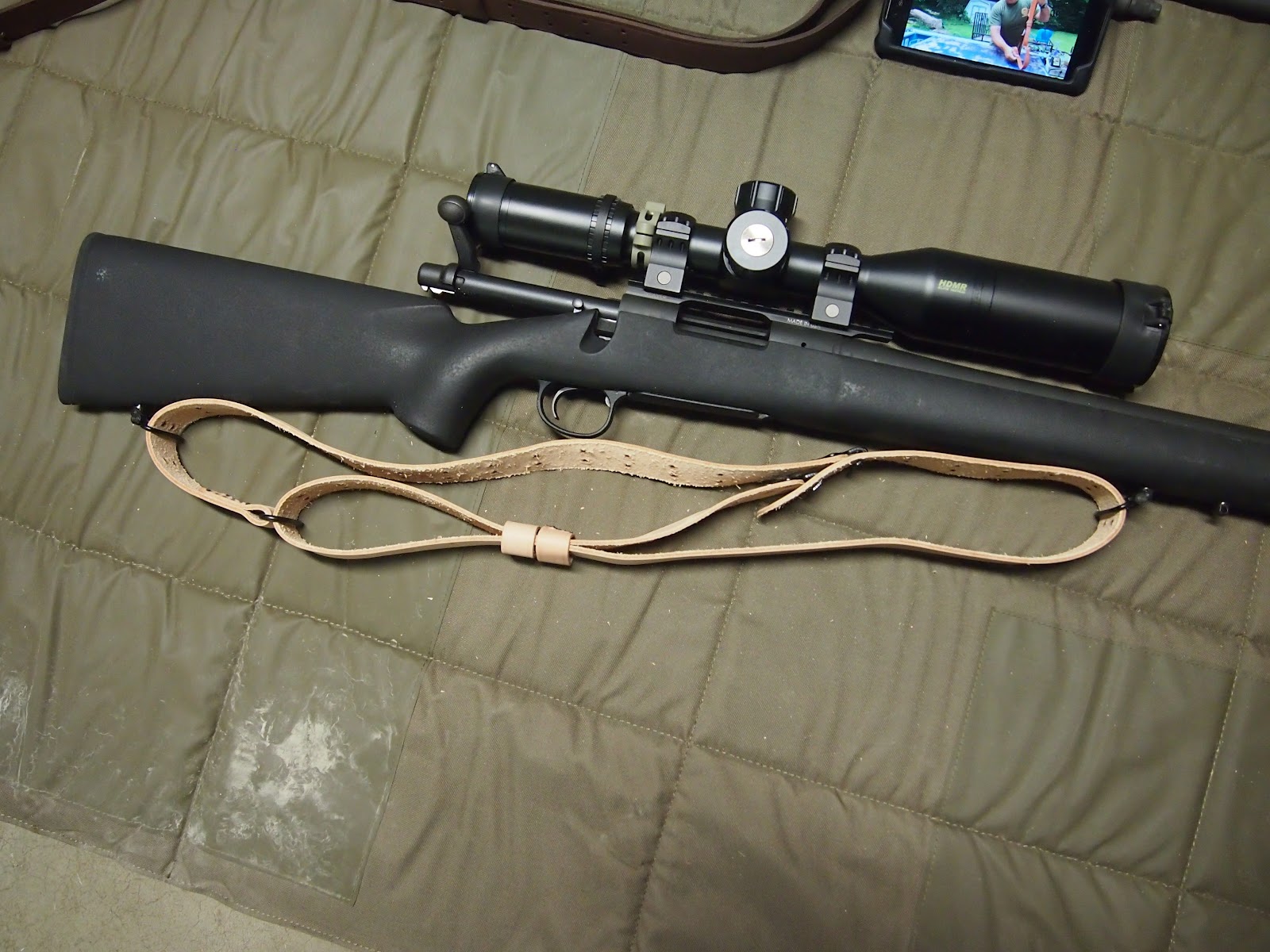 Mister Donut's Firearms Blog: Springfield Armory 1907 pattern leather sling