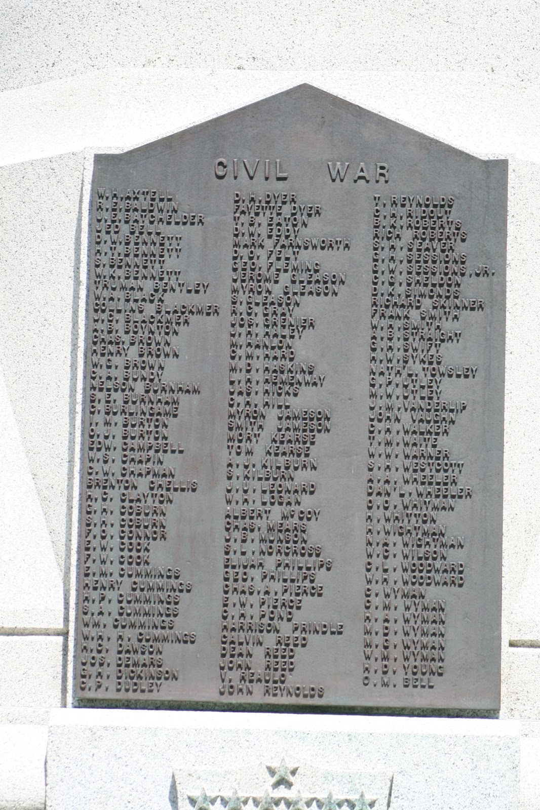 Green Mountain Genealogy: Monument Monday - War Memorial, Manchester ...