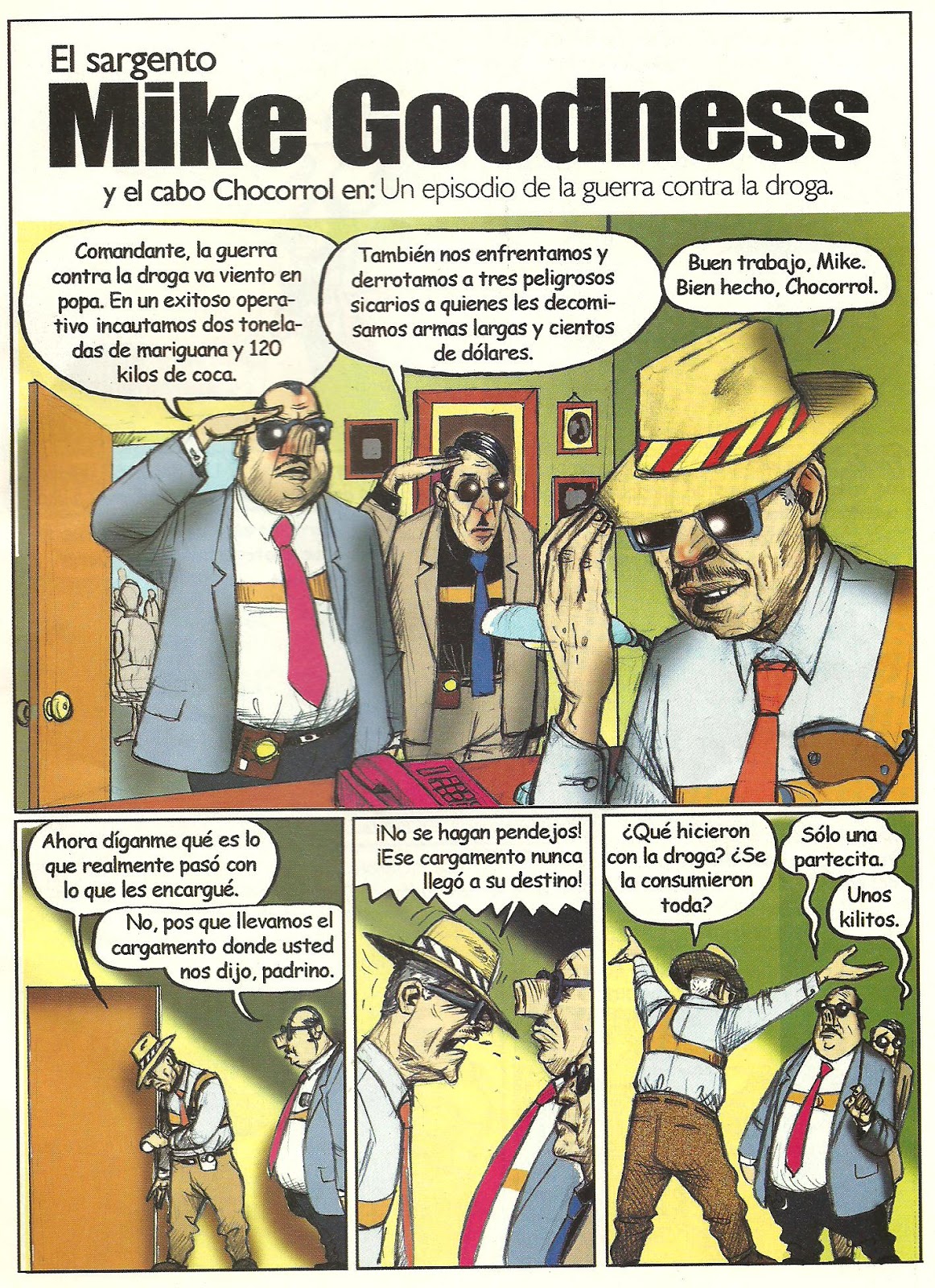 Fotos: Mike Goodness y el sargento Chocorrol