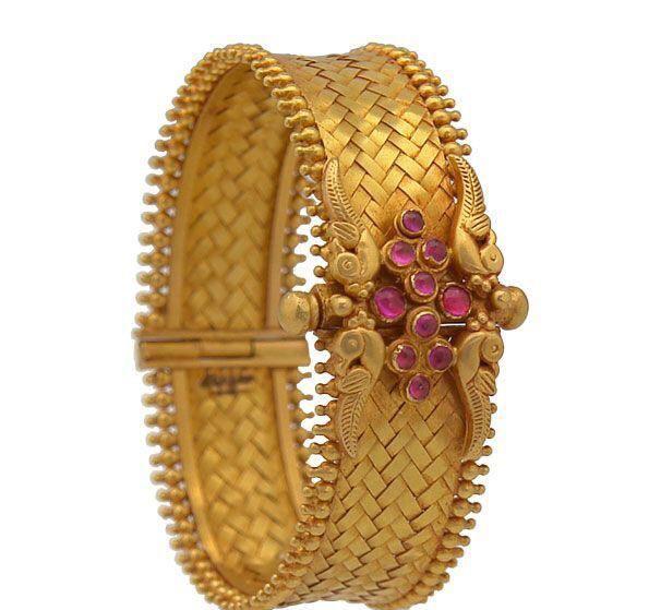 Broad Antique Kada Designs - Jewellery Designs