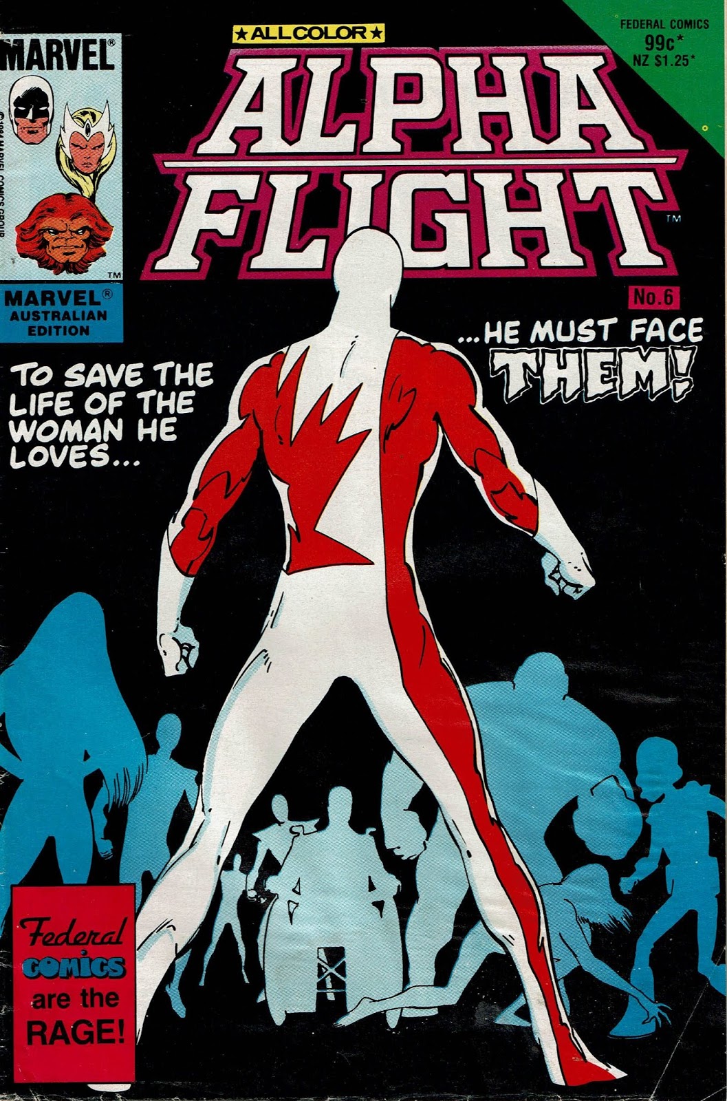 notes from the junkyard: Federal Comics' Alpha Flight: The complete ...