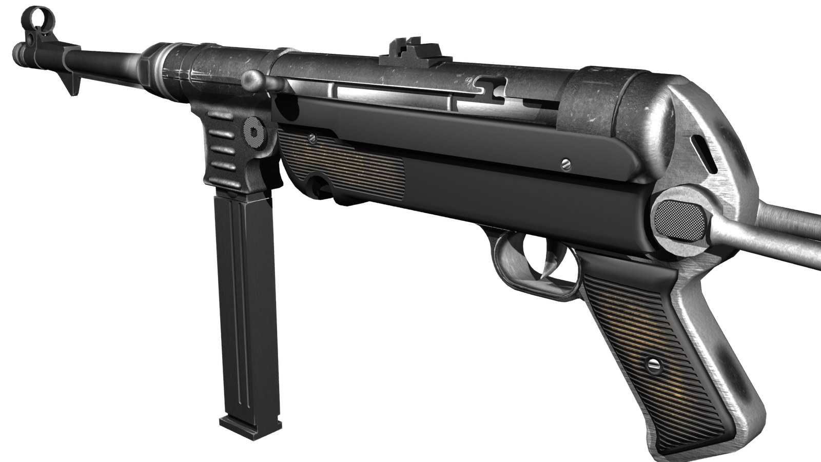 Art of Richard Thorne: MP40 3D model
