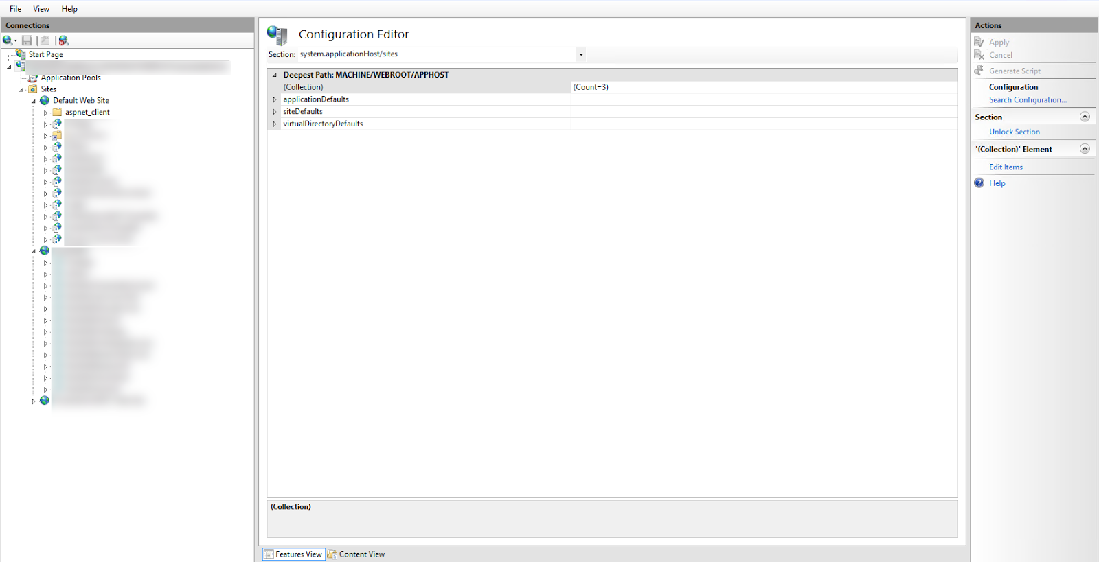 Living And Breathing The World Of Microsoft Using The Iis Configuration Editor To Generate Scripts