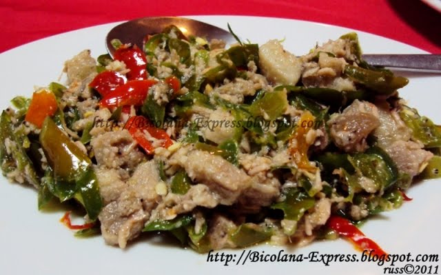 Bicolana Express: Authentic Bicol Express