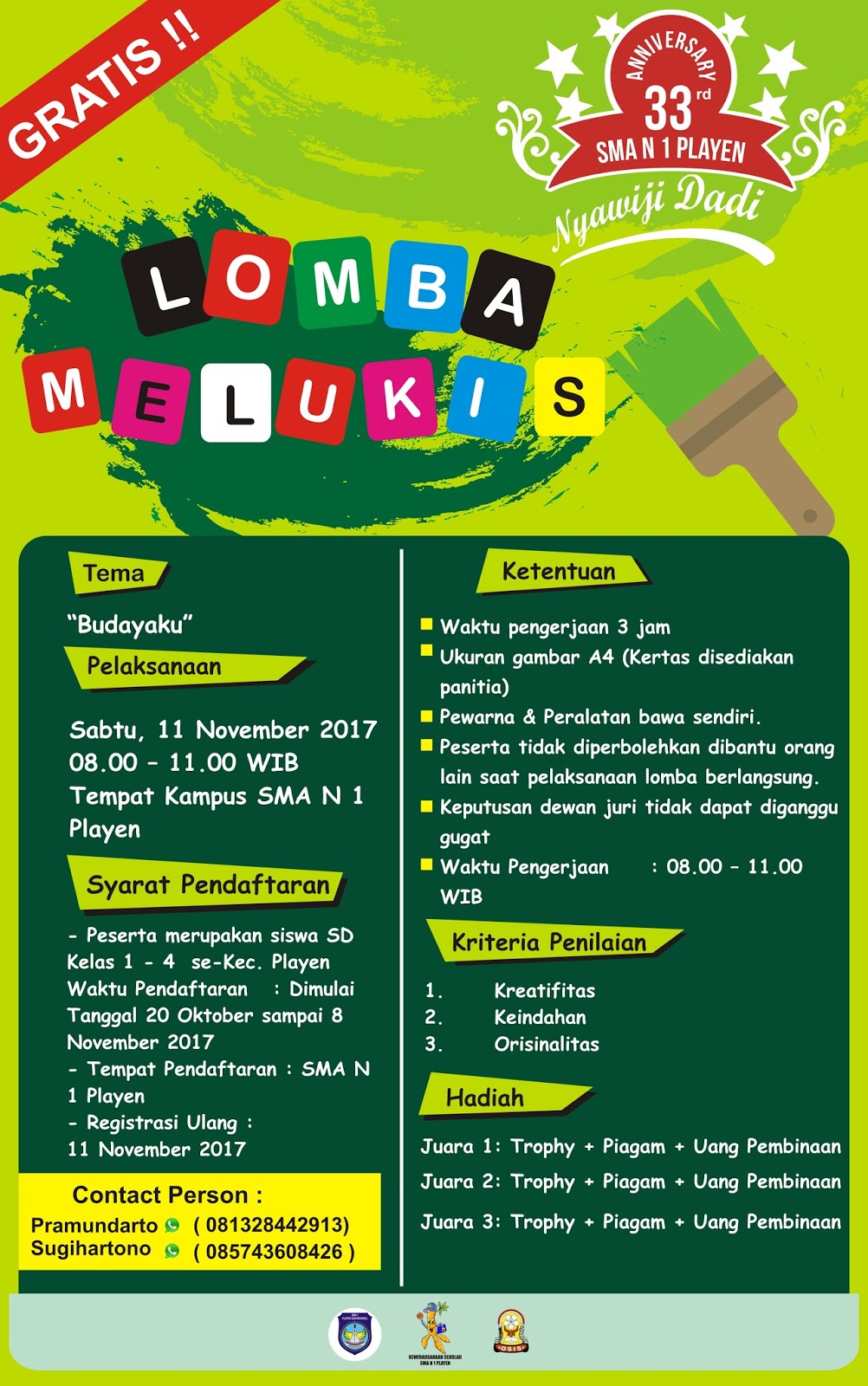 Contoh Poster Kegiatan Bazar - Contoh Poster Oke