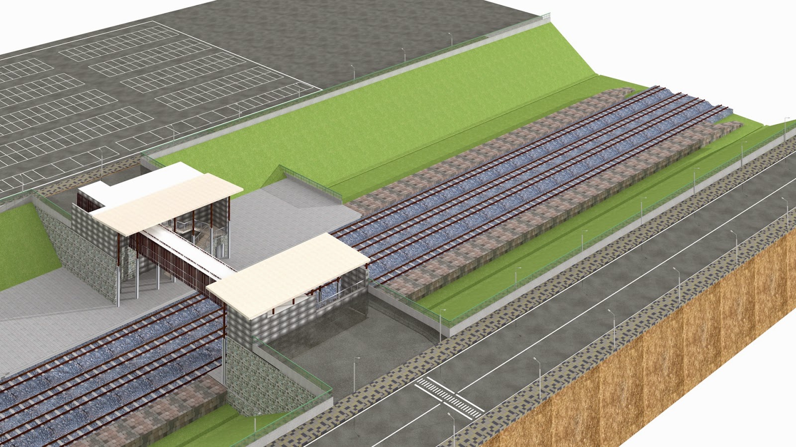 infografia 3d proyecto civil