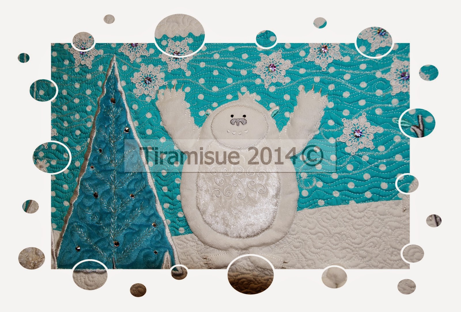 TiramiSue: Yeti Quilt - Unleashing the Applique
