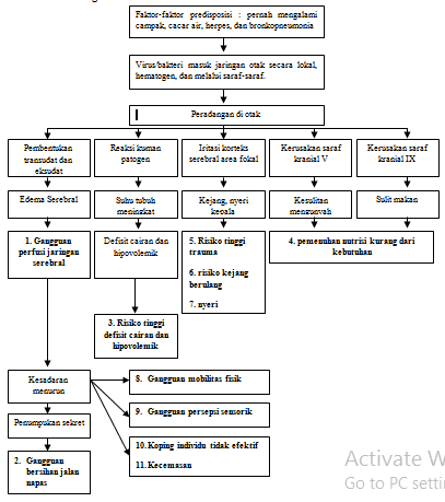 Na :): Asuhan Keperawatan Encephalitis