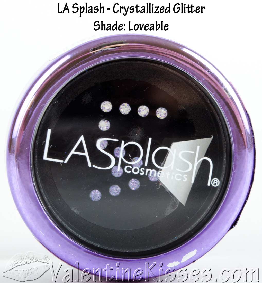 Valentine Kisses: LA Splash Crystallized Glitter, Diamond Dust Mineral ...