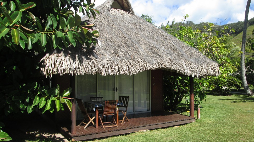Hotel les Tipaniers - Bungalows avec accès à la plage