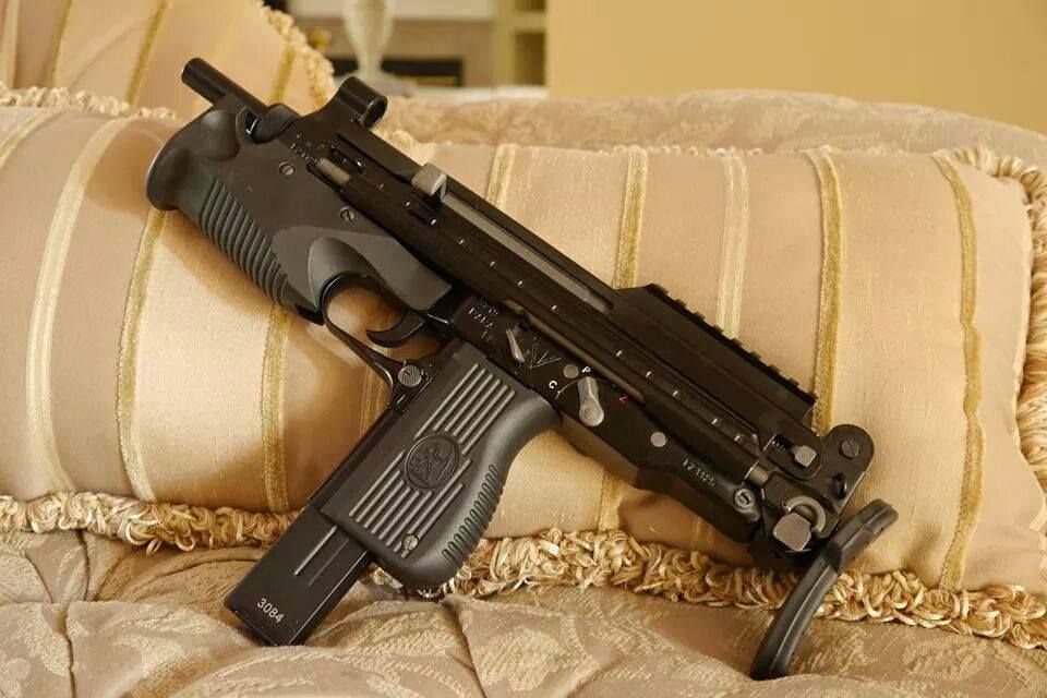 Pistol Mitraliur / Submachine Gun Pm-84/98 Galuberyt - Not Angka Lengkap
