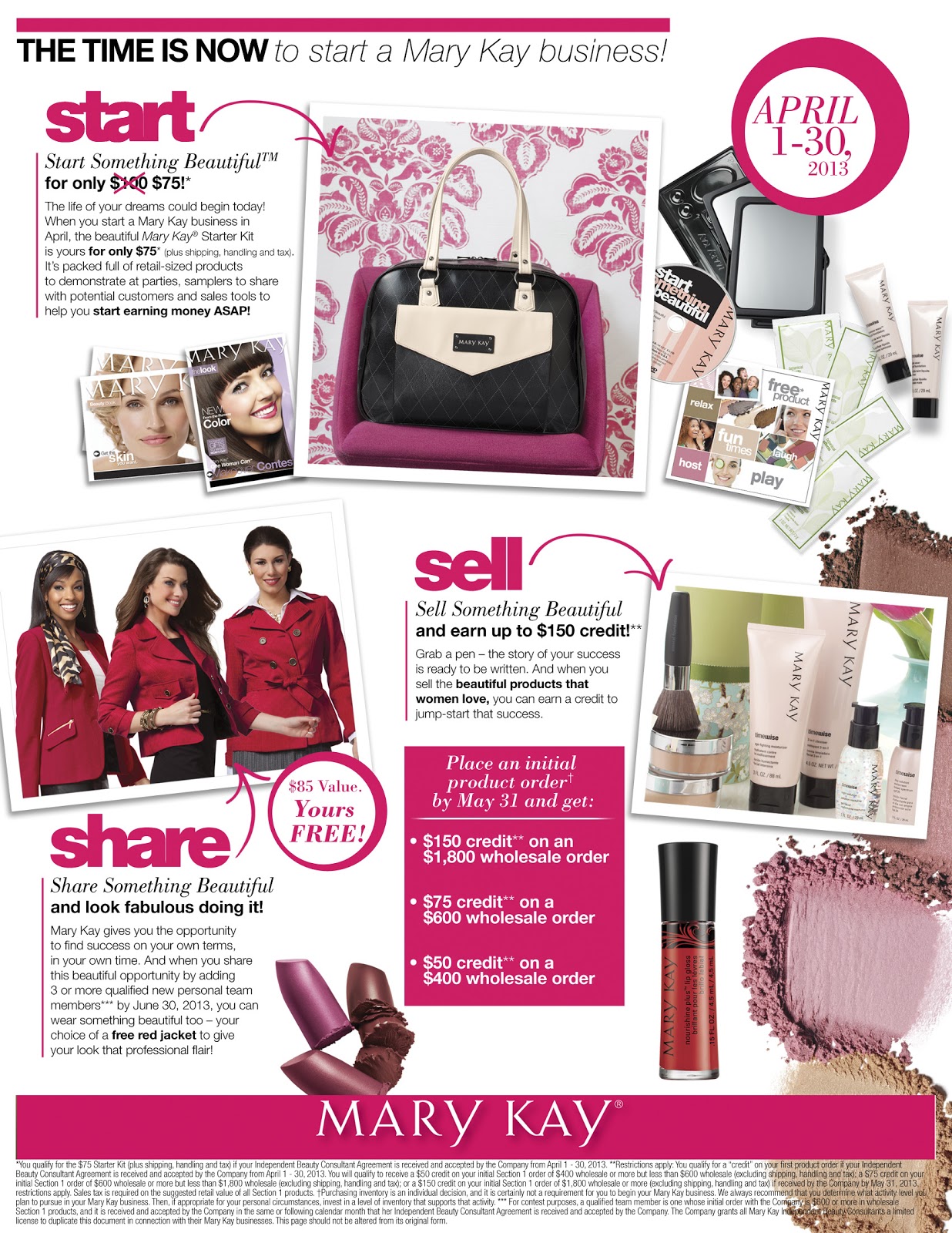 Mary Kay opportunity: The time is now to start your Mary Kay business