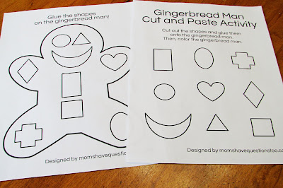 Mommy's Little Helper: Gingerbread Activities for Preschoolers and Up