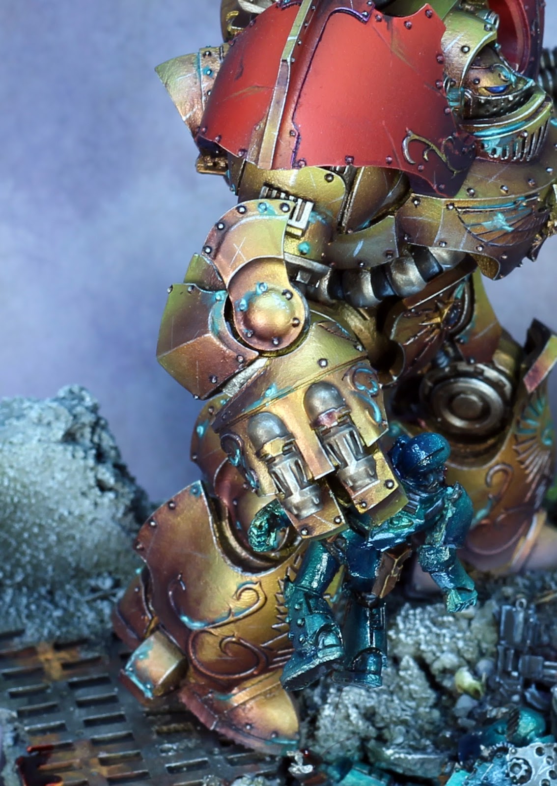 [Custodes] Telemon, Heavy dreadnought Custodes.