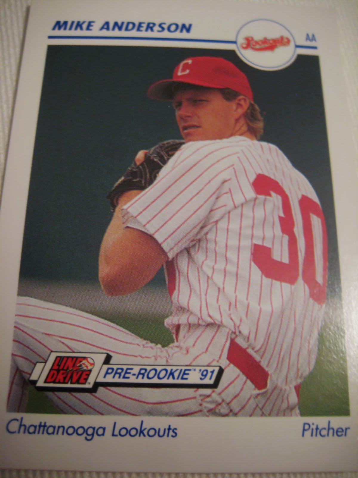 Baseball Cards Come to Life!: Player Profile: Mike Anderson