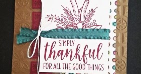 RubberFUNatics: Simply Thankful - FREE CARD KIT!