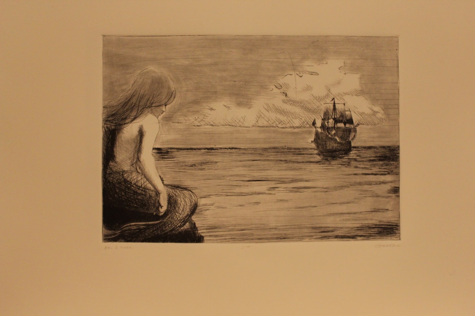 Alejandro Suárez Castillo: Punta seca.