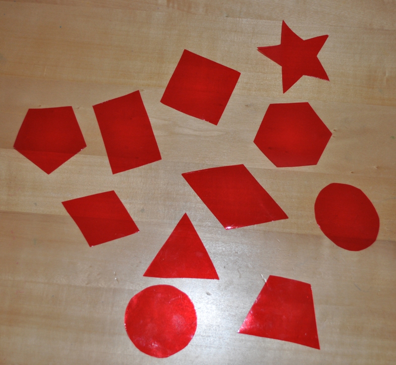 Memorizing the Moments: DIY Light Table Shapes