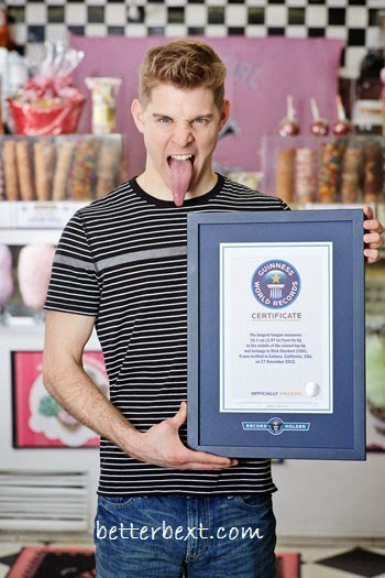 MEET:Nick Stoeberl:Man With The World's Longest Tongue - Extraordinary ...