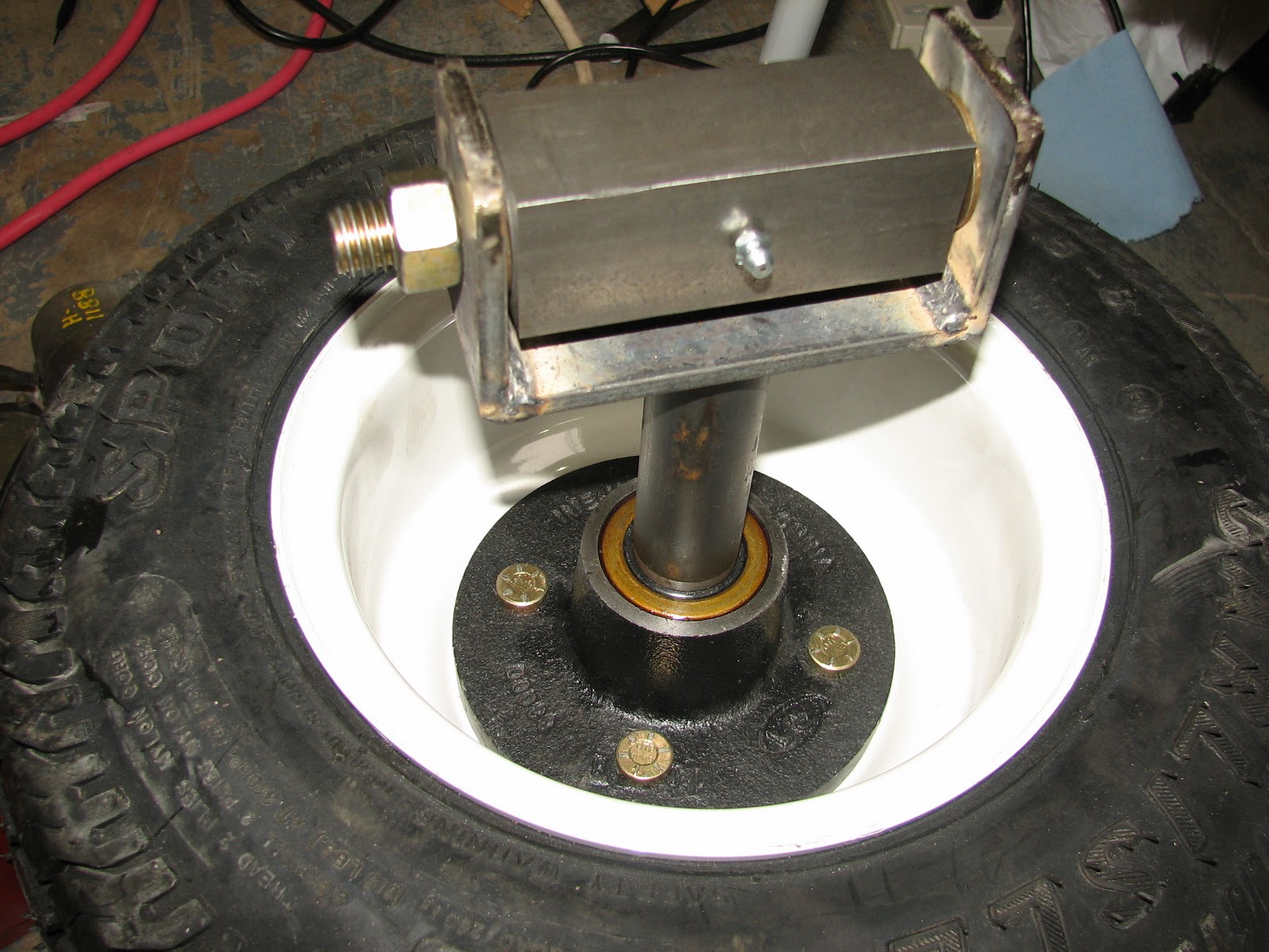 Homebuilt Electric Vehicle: Front axles, Frame, Welds