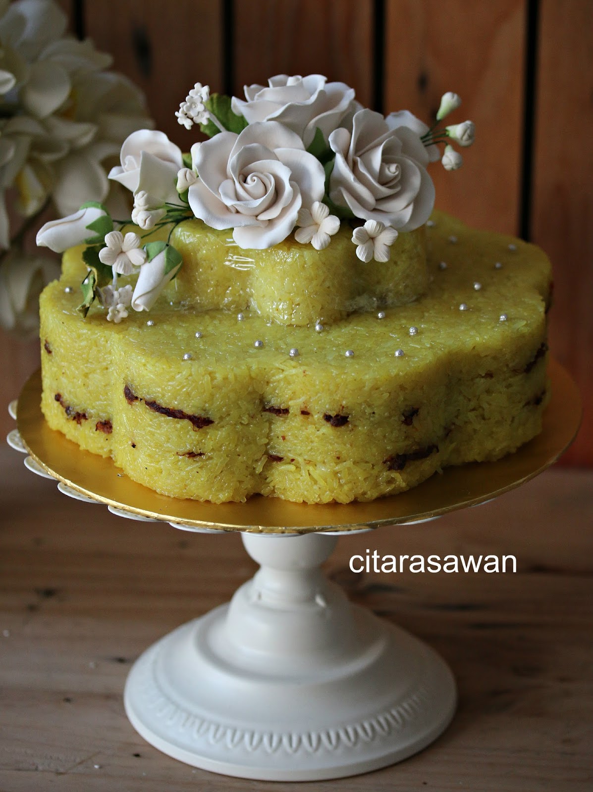 Pulut Kuning Berhias Gubahan Moden - Alia ~ Must Read!